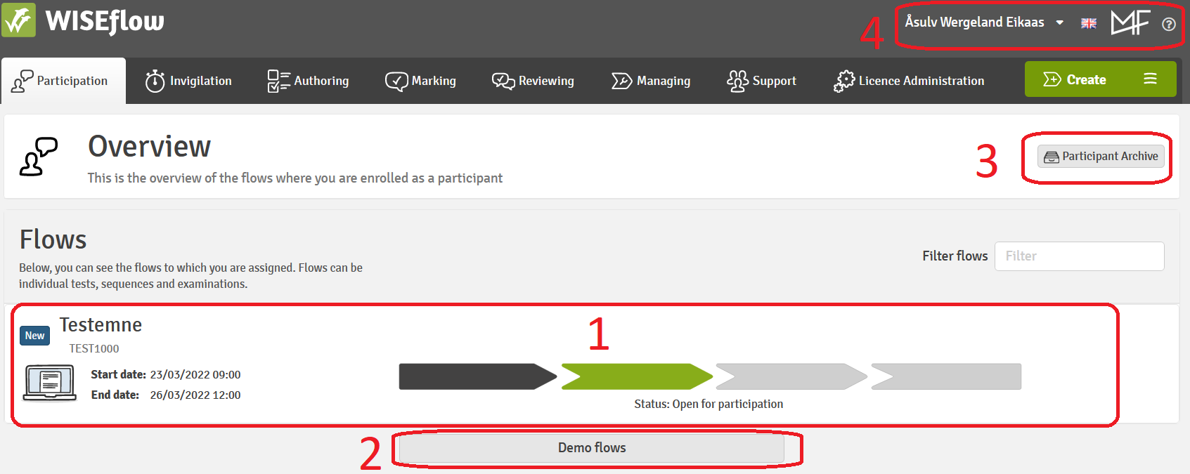 User guide for exam submissions in WISEflow | MF